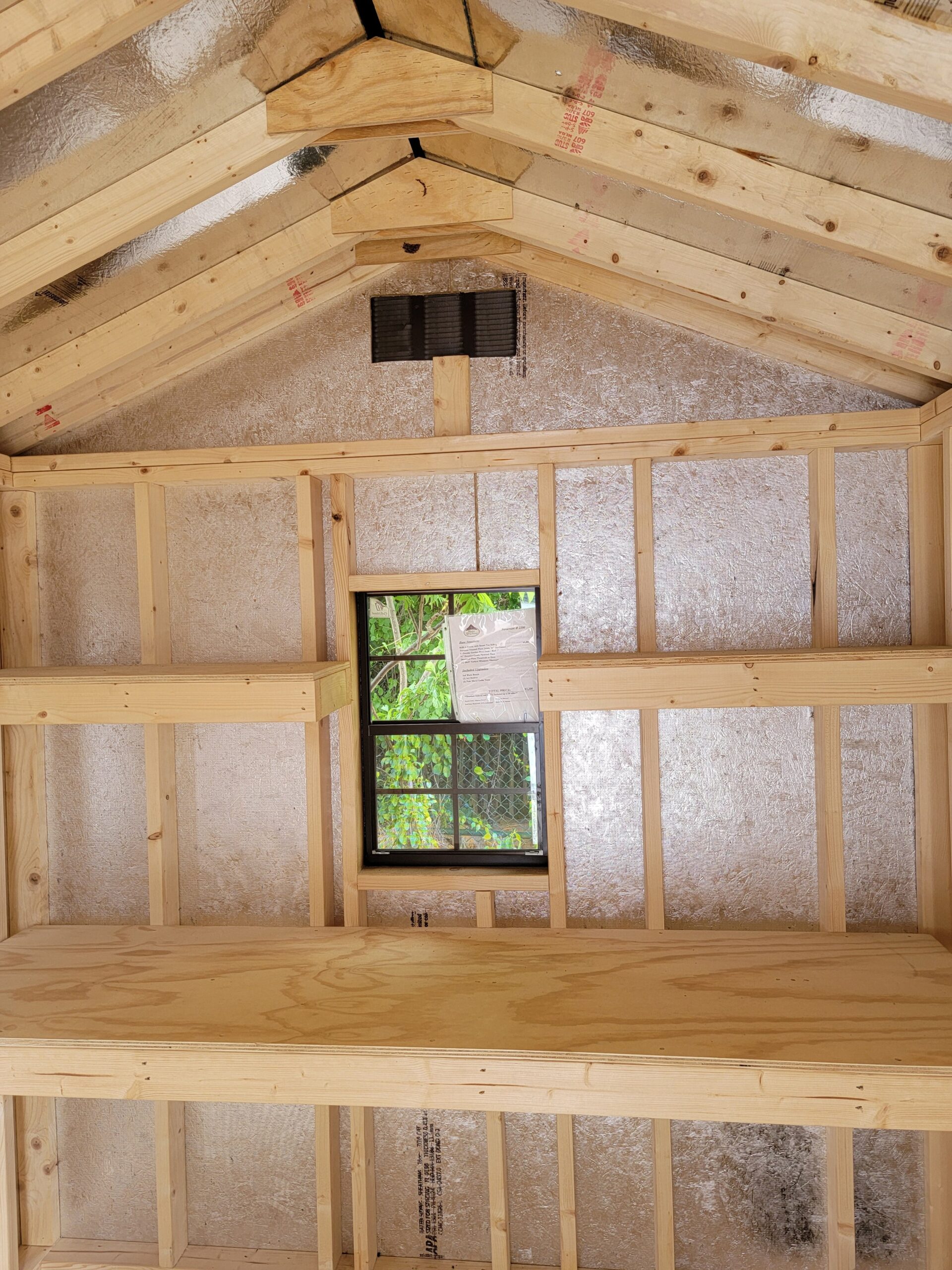 SOLD - Structure 2350KOP - 8'x10' A-Frame Shed with Smart Tec Siding ...